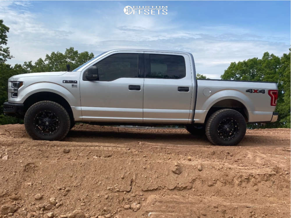2015 Ford F-150 with 18x9 -12 Fuel Hostage and 265/75R18 Falken Wild ...