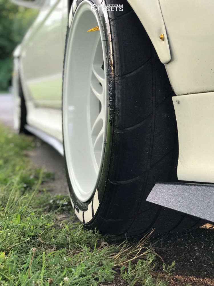 1993 Lexus SC300 with 18x9.5 15 MST Suzuka and 305/35R18 Mickey ...