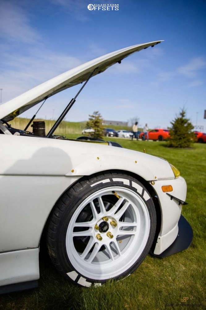 1993 Lexus SC300 with 18x9.5 15 MST Suzuka and 305/35R18 Mickey ...