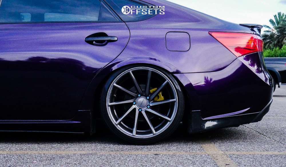 2015 Toyota Avalon with 19x8.5 35 Vossen Cvt and 245/35R19 Michelin ...