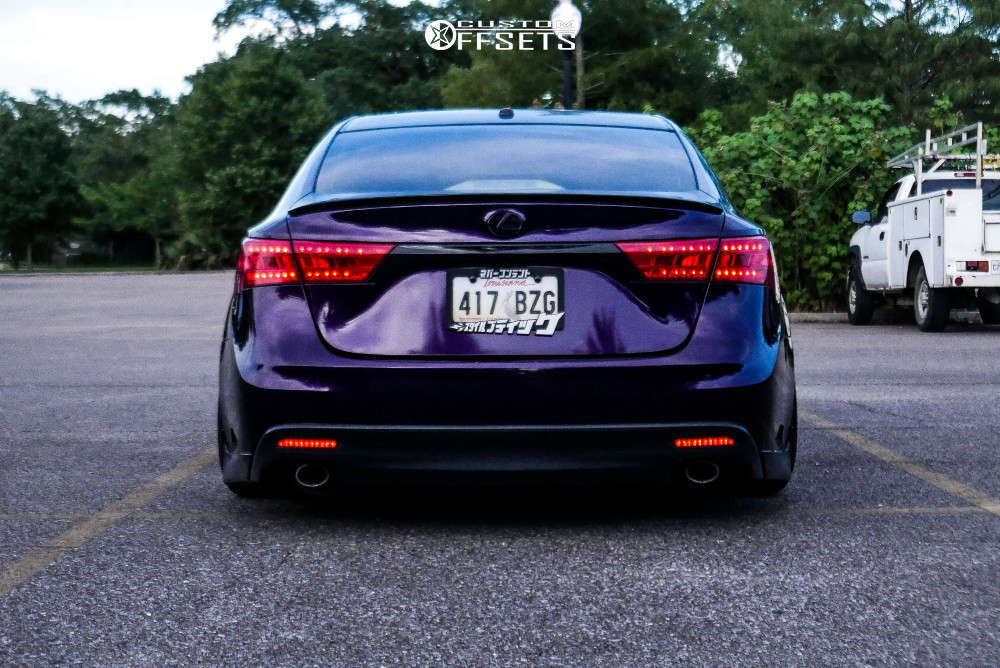 2015 Toyota Avalon with 19x8.5 35 Vossen Cvt and 245/35R19 Michelin ...