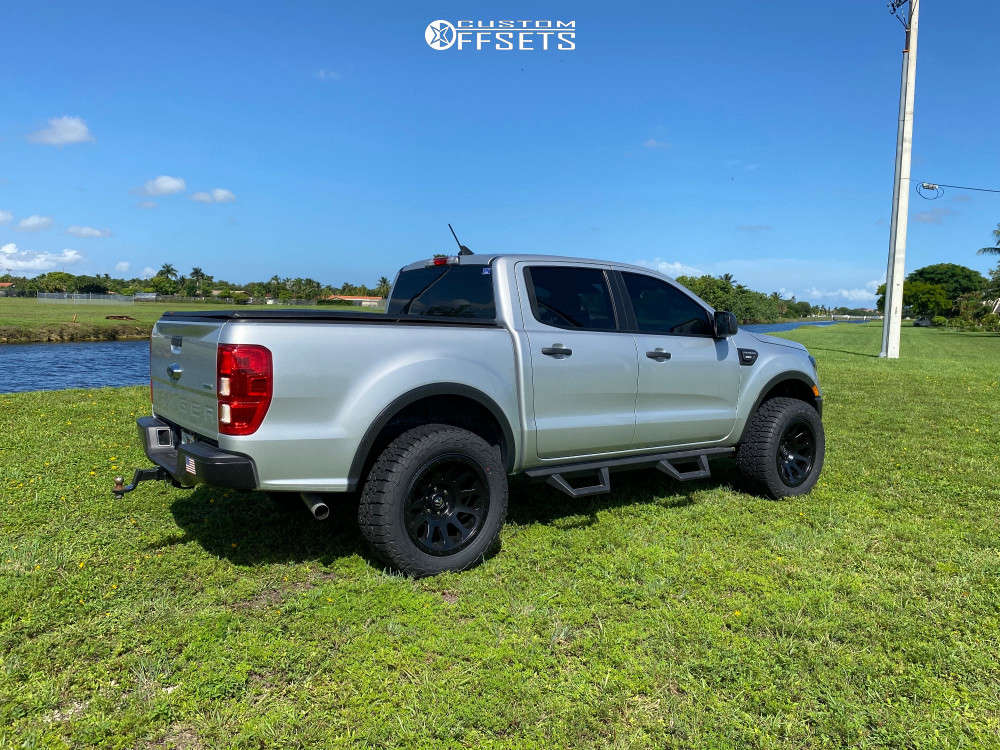 2019 Ford Ranger with 20x10 -18 Fuel Vector and 305/55R20 Falken ...