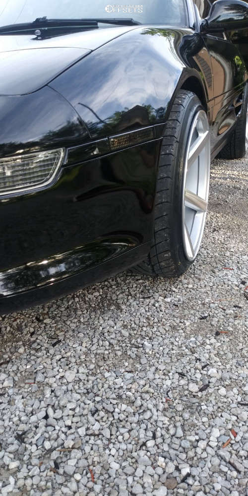 1992 Toyota MR2 with 17x9 30 JNC Jnc026 and 205/40R17 Nitto Nt555 and ...