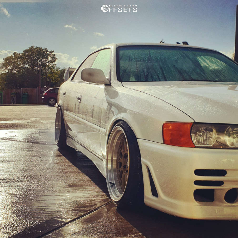 1997 Toyota Chaser with 18x10 25 XXR 521 and 235/35R18 Jinyu and ...