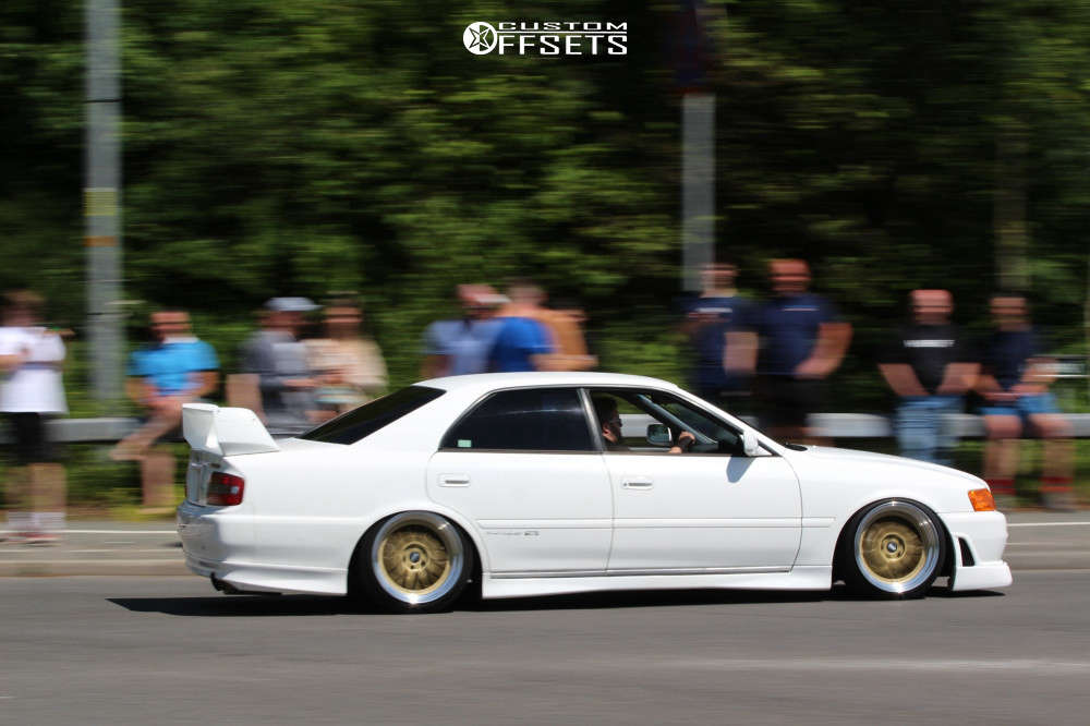 1997 Toyota Chaser with 18x10 25 XXR 521 and 235/35R18 Jinyu and ...