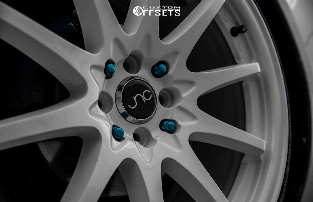 1998 Honda Accord with 18x8.5 35 JNC Jnc006 and 215/35R18 Nankang NS-25 ...