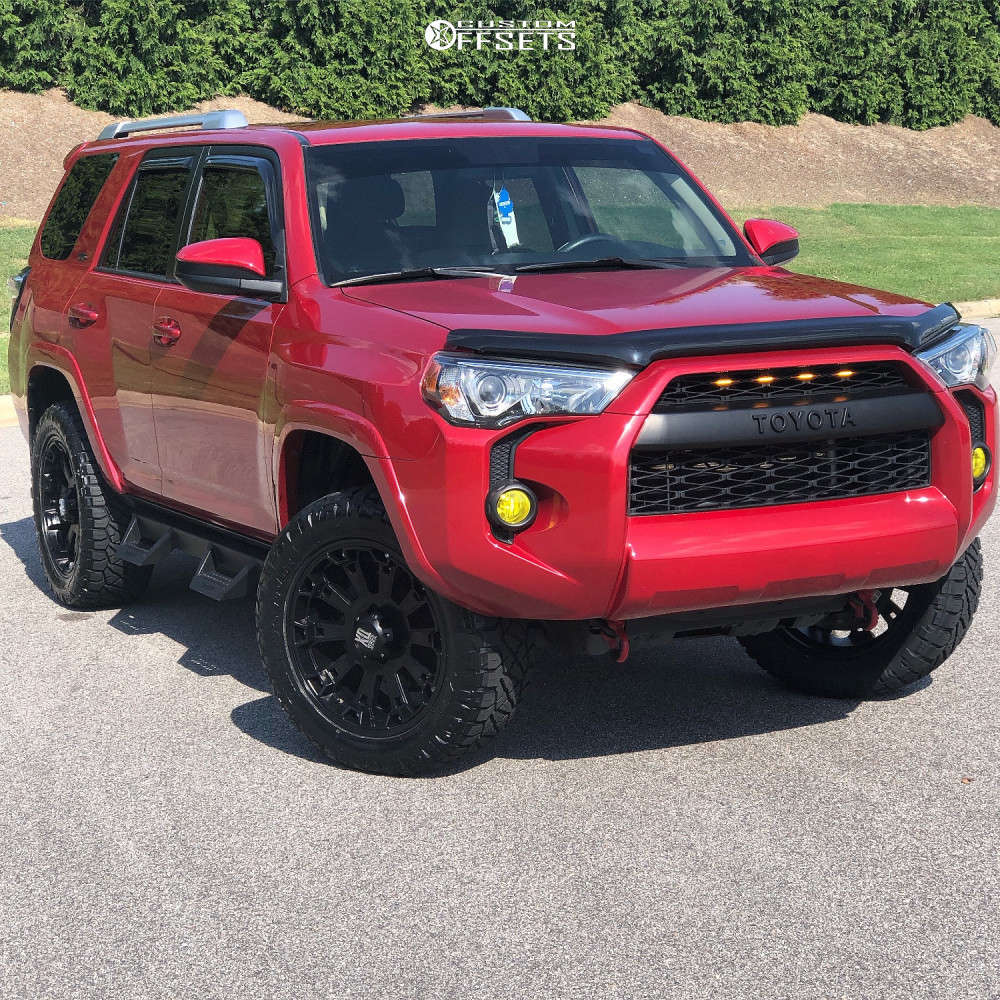 2016 Toyota 4Runner with 20x9 XD Misfit and 275/55R20 Nitto Ridge ...