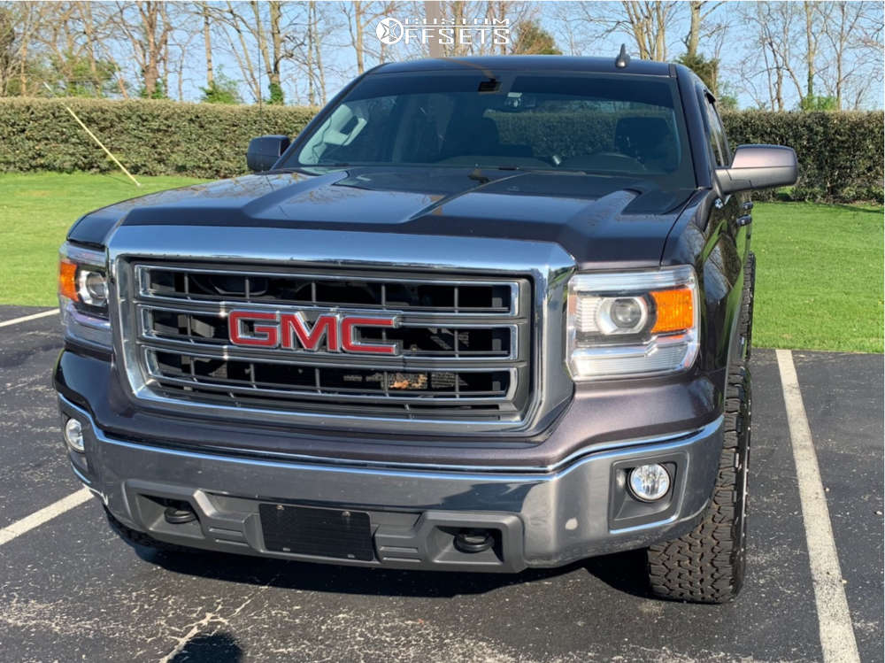2015 GMC Sierra 1500 with 20x10 -24 Method Grid and 285/55R20 ...