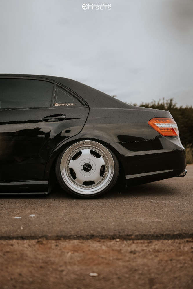 2012 Mercedes-Benz E350 with 19x11 37 Lorinser Rsk2 and 235/35R19 ...