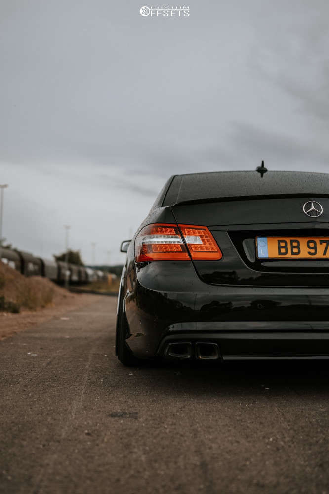 2012 Mercedes-Benz E350 with 19x11 37 Lorinser Rsk2 and 235/35R19 ...