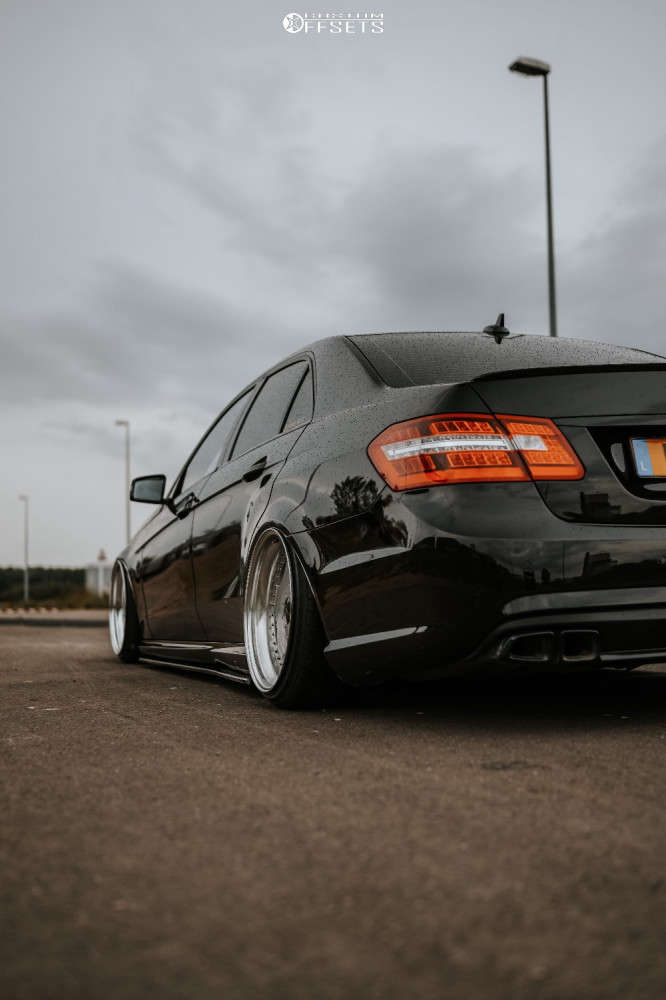 2012 Mercedes-Benz E350 with 19x11 37 Lorinser Rsk2 and 235/35R19 ...