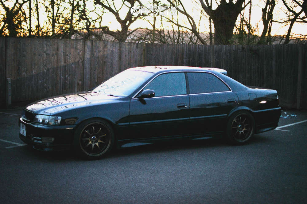 1997 Toyota Chaser with 18x9.5 30 Work Emotion D9r and 235/40R18 ...