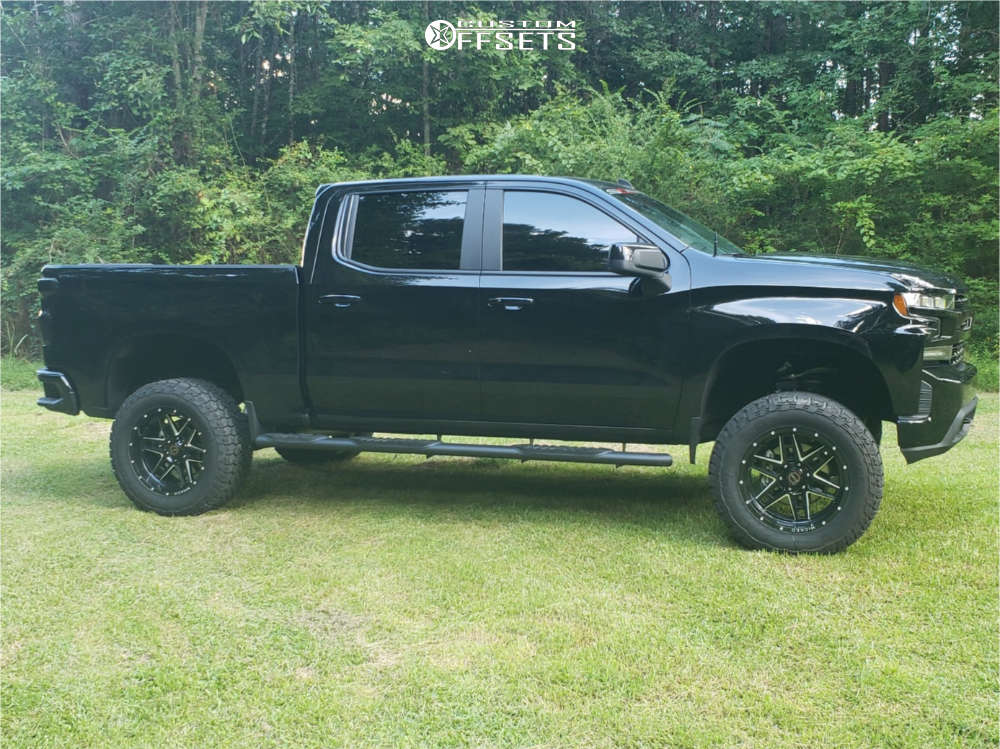 2020 Chevrolet Silverado 1500 with 20x10 -12 Wicked Offroad W906 and 35 ...