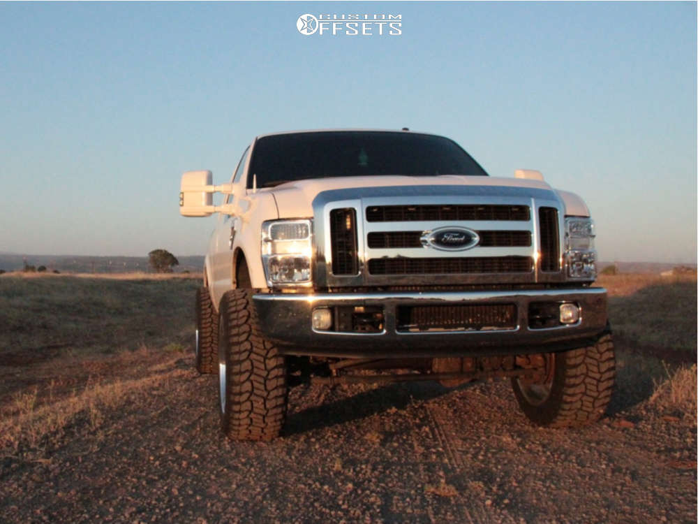 2008 Ford F-250 Super Duty with 22x12 -40 American Force Idol Sf and 35 ...
