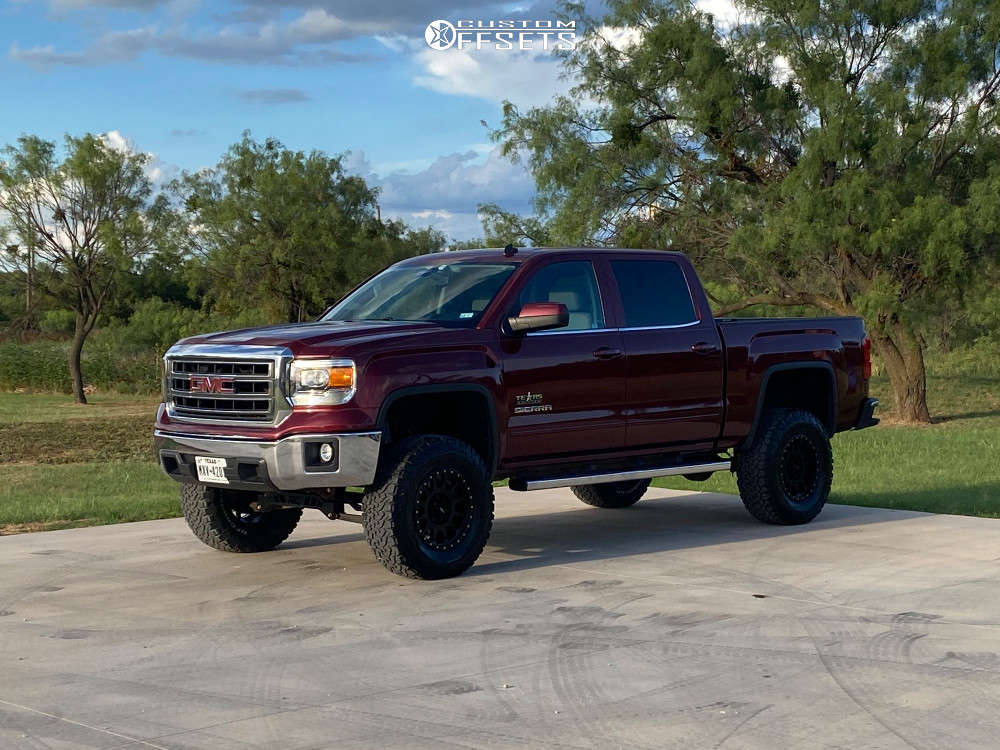 2014 GMC Sierra 1500 with 18x9 -18 Method Mr305 and 35/12.5R18 ...