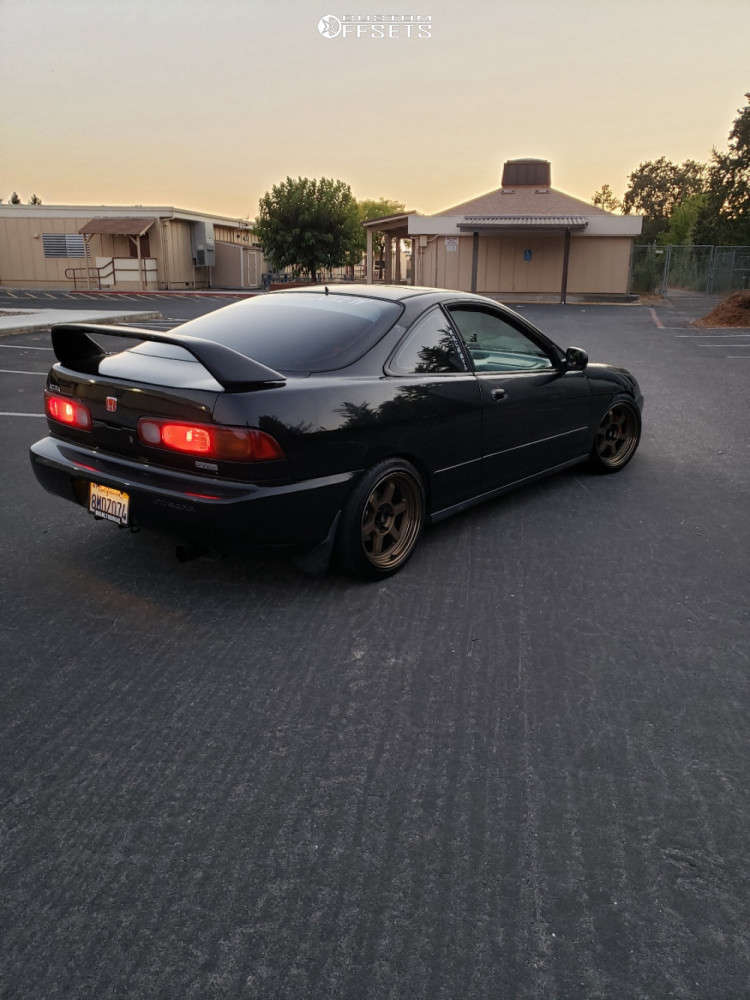 Acura Integra 1995 Bronze Building An Acura Integra Project: Love