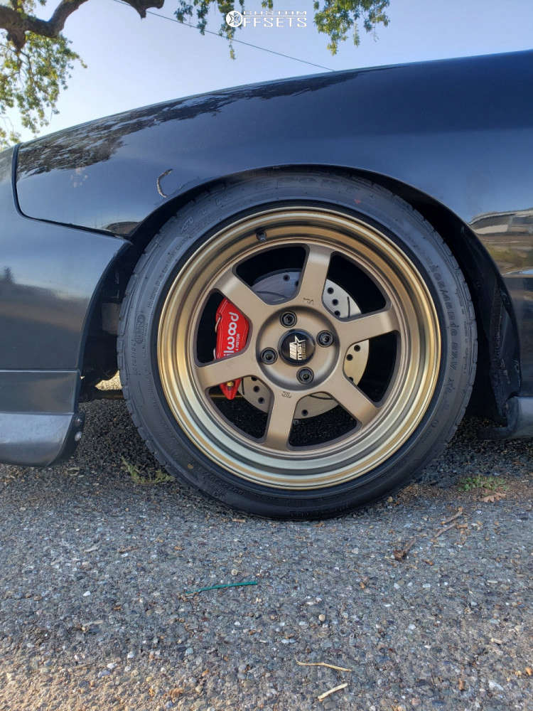 1995 Acura Integra with 16x8 20 MST Time Attack and 205/45R16 Achilles ...