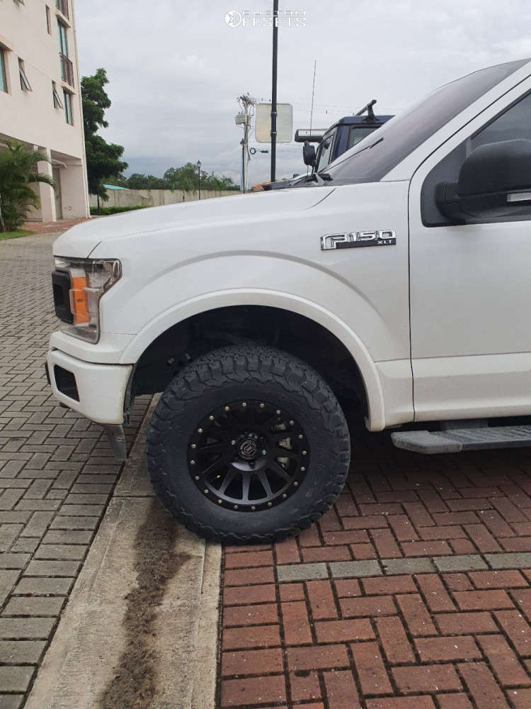 2019 Ford F-150 with 17x8.5 6 Icon Alloys Compression and 33/12.5R17 ...