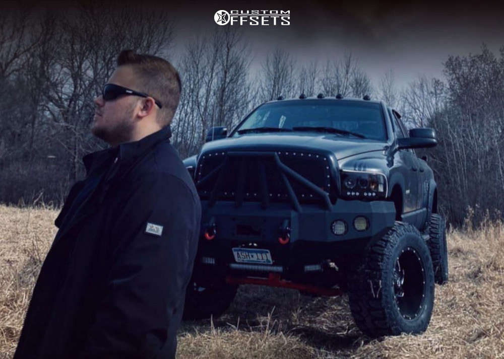 2003 Dodge Ram 2500 with 20x12 -44 Dropstars 652bm and 38/15.5R20 ...