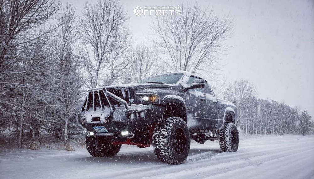 2003 Dodge Ram 2500 with 20x12 -44 Dropstars 652bm and 38/15.5R20 ...