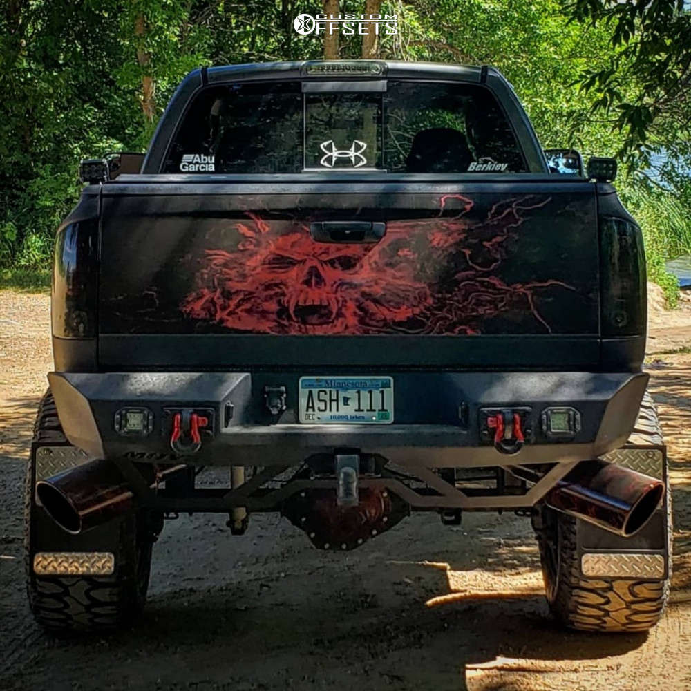 2003 Dodge Ram 2500 with 20x12 -44 Dropstars 652bm and 38/15.5R20 ...