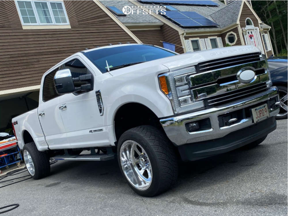 2017 Ford F-350 Super Duty with 22x12 -40 American Force Blade SS and ...