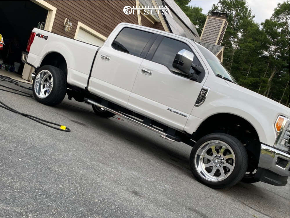 2017 Ford F-350 Super Duty with 22x12 -40 American Force Blade SS and ...