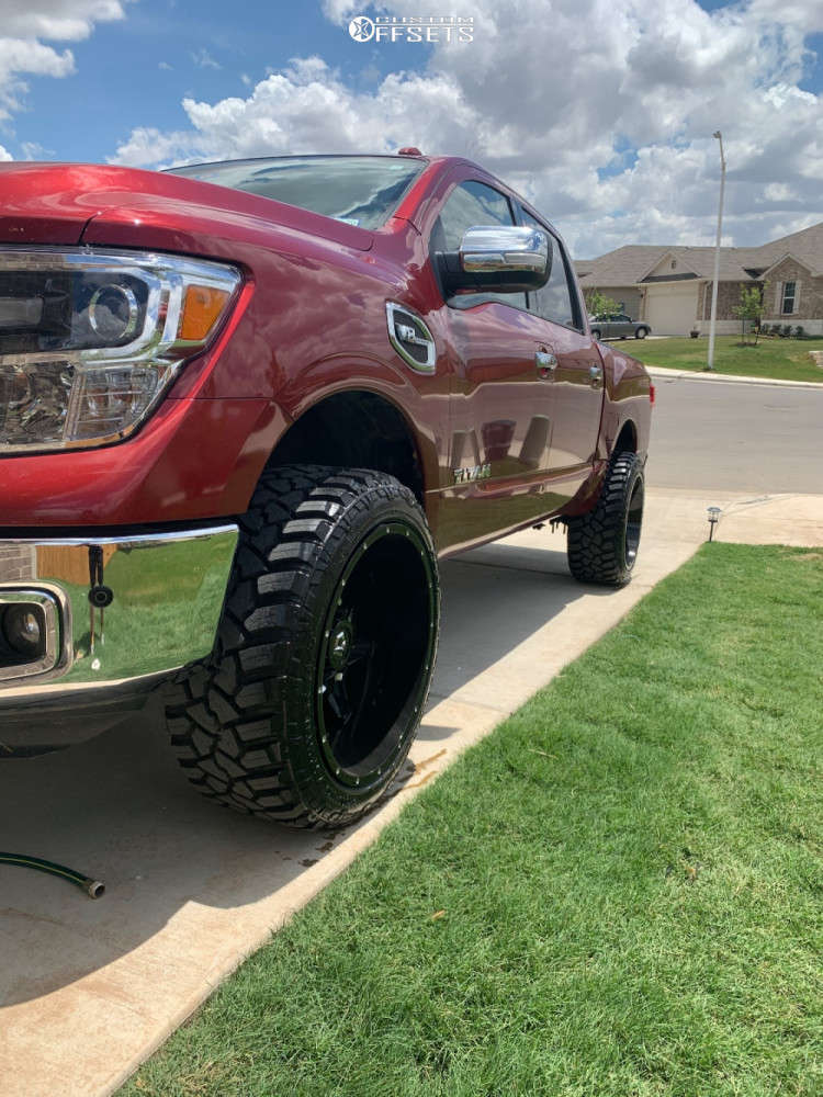 2017 Nissan Titan with 22x12 -44 Gear Off-Road Wrath and 33/12.5R22 ...