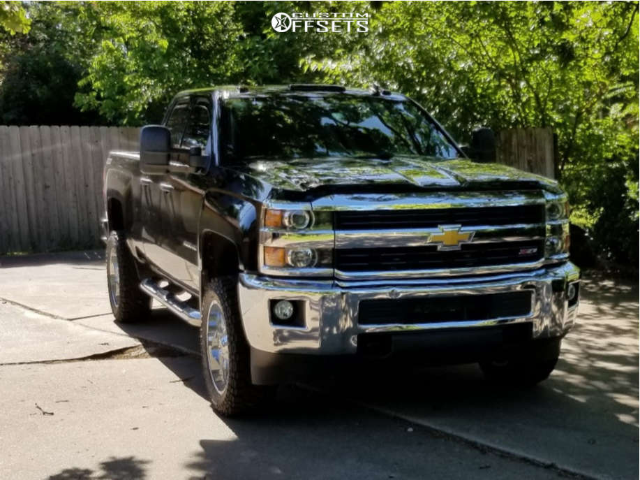 2016 Chevrolet Silverado 2500 HD with 20x9 0 Mayhem Warrior and 275 ...