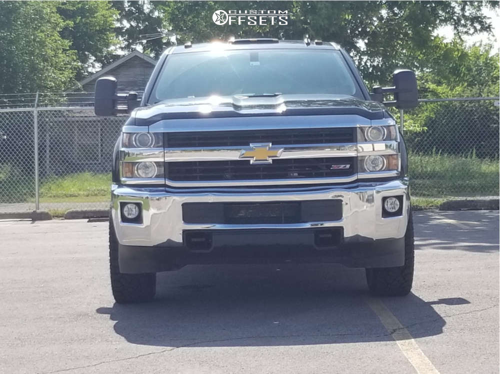 2016 Chevrolet Silverado 2500 HD with 20x9 0 Mayhem Warrior and 275 ...