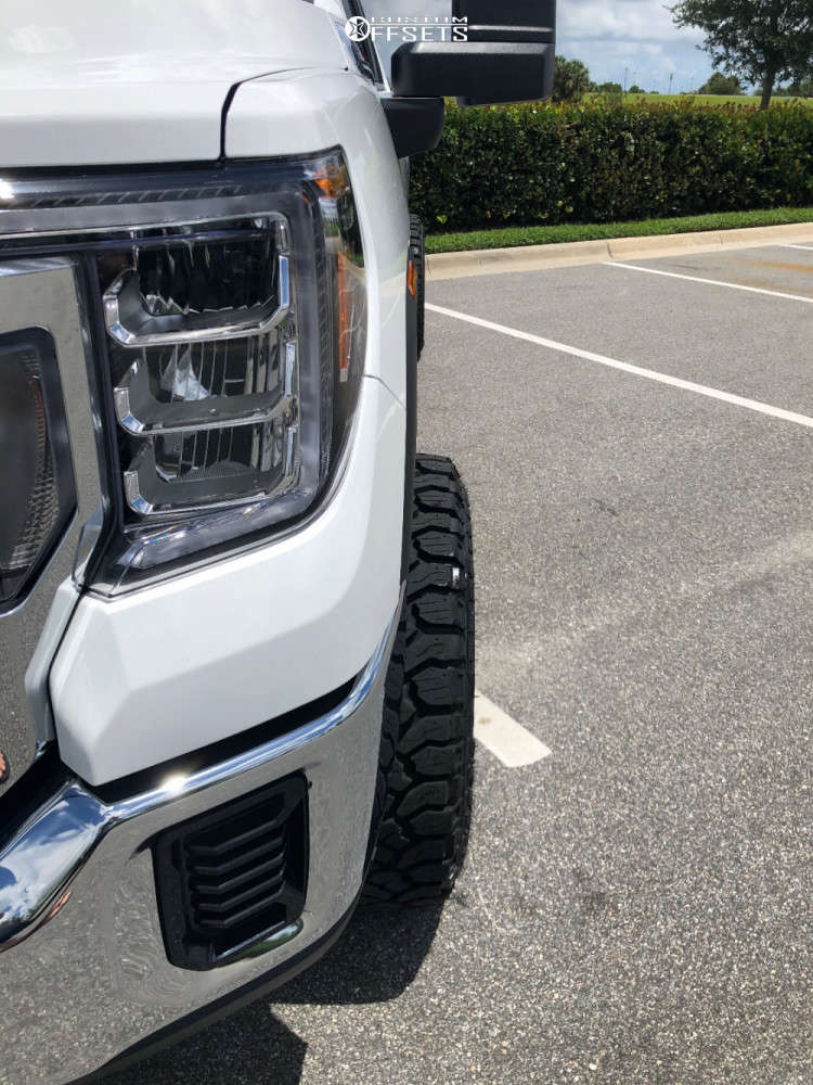 2020 GMC Sierra 2500 HD with 20x12 -44 Dropstars 655c and 33/12.5R20 ...