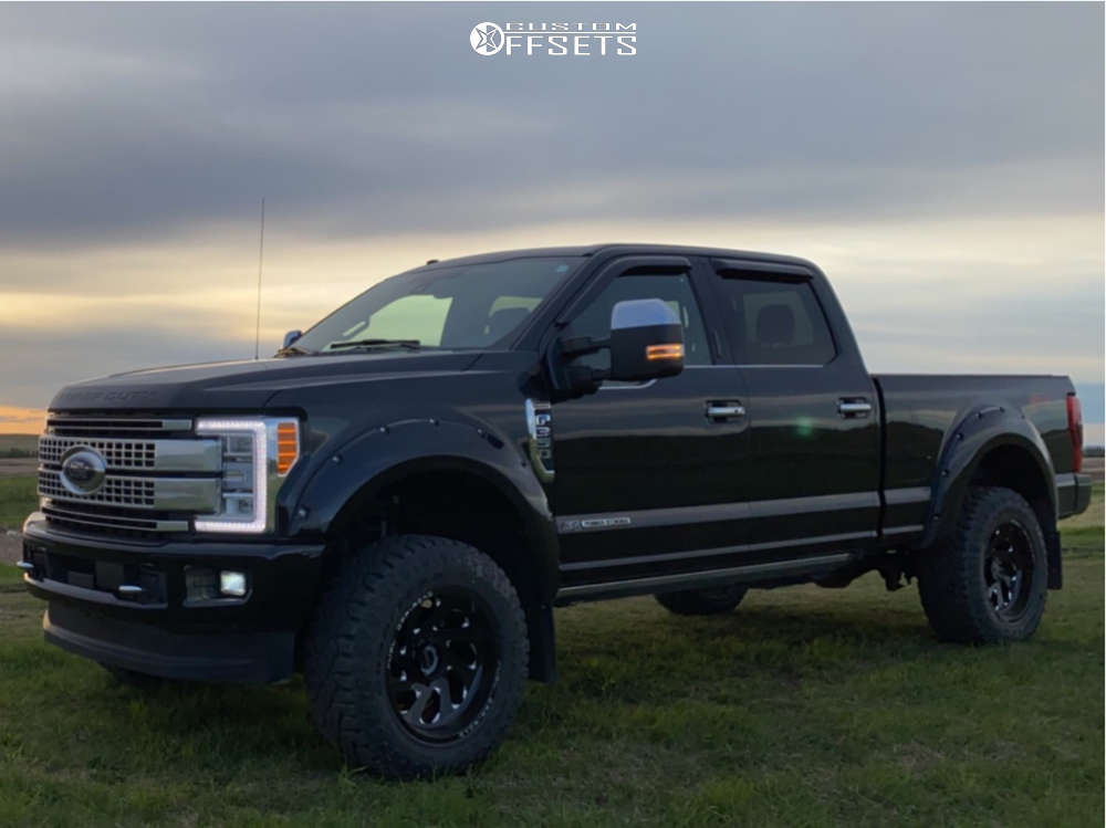 2018 Ford F-350 Super Duty with 20x10 -18 Fuel Vortex and 35/12.5R20 ...