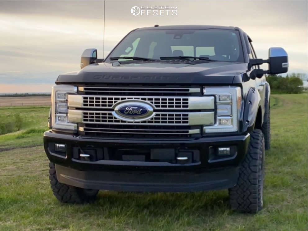 2018 Ford F-350 Super Duty with 20x10 -18 Fuel Vortex and 35/12.5R20 ...