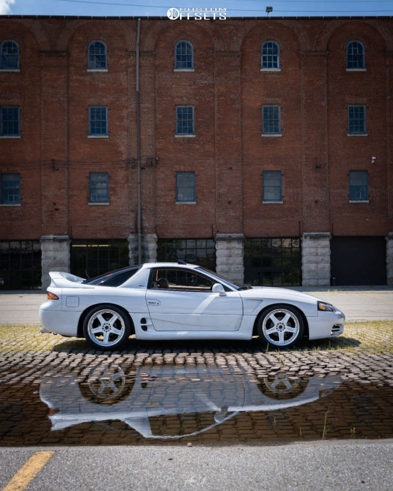 1999 Mitsubishi 3000GT with 19x9 24 Volk Gt-c and 255/35R19 BFGoodrich ...