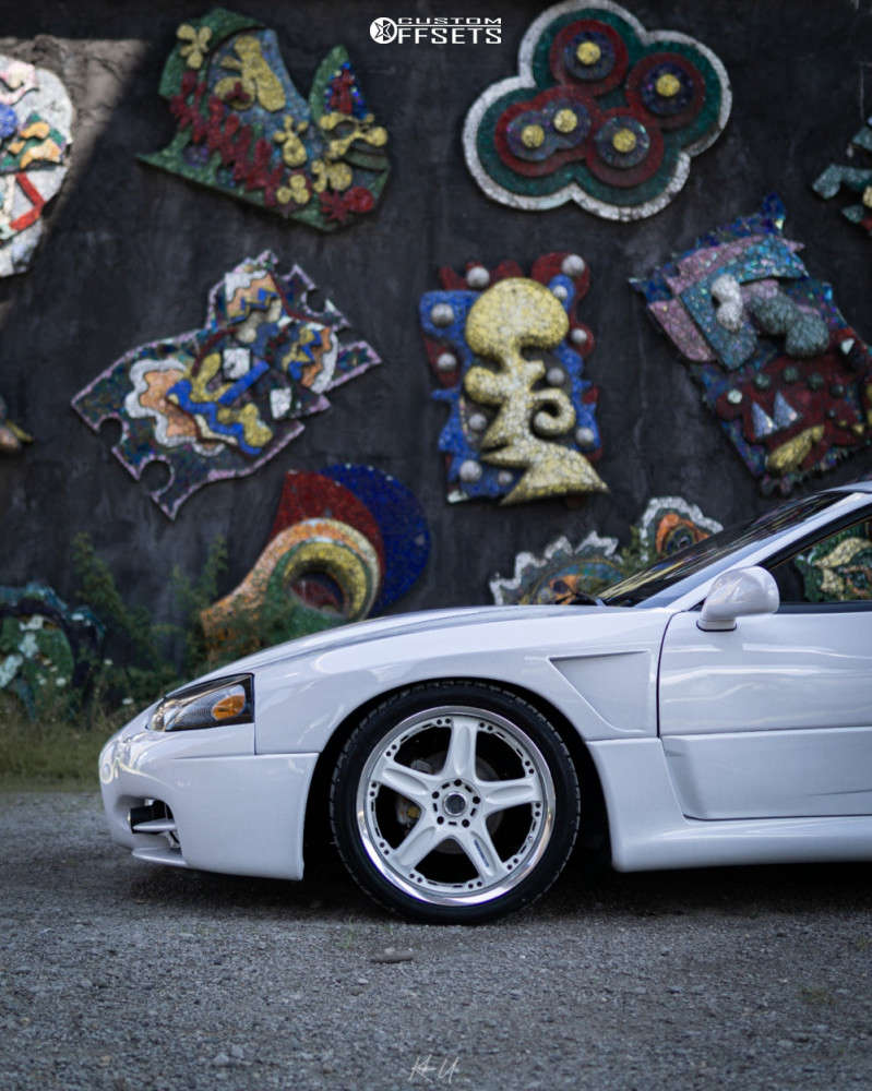 1999 Mitsubishi 3000GT with 19x9 24 Volk Gt-c and 255/35R19 BFGoodrich ...