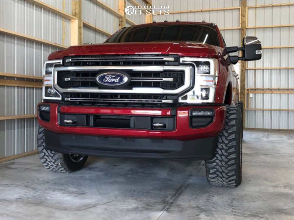 2020 Ford F-250 Super Duty with 22x12 -51 Fuel Forged Ff45 and 35/12 ...