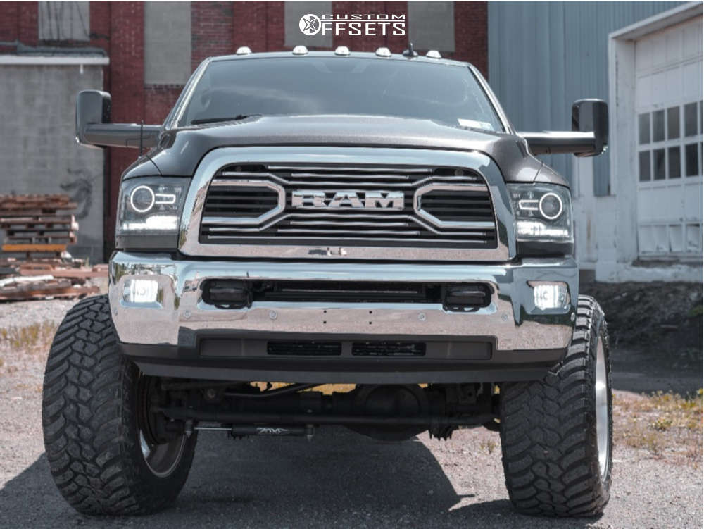 2016 Ram 2500 with 24x14 -76 Cali Offroad Summit and 40/15.5R24 AMP Mud ...