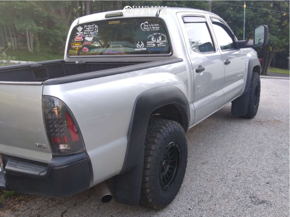2008 Toyota Tacoma with 16x8 0 KMC Km542 and 265/75R16 General Grabber ...