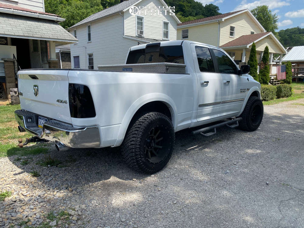 2014 Ram 1500 with 20x12 -44 Raceline Twist and 35/12.5R20 Atturo Trail ...