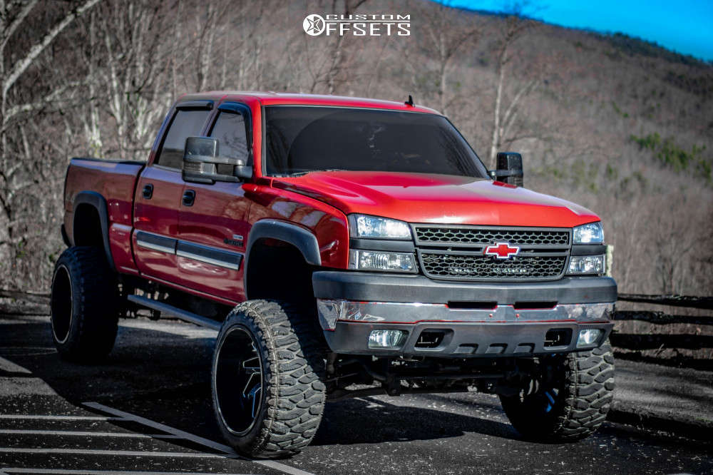 2007 Chevrolet Silverado 2500 HD Classic with 24x14 -81 ARKON OFF-ROAD ...