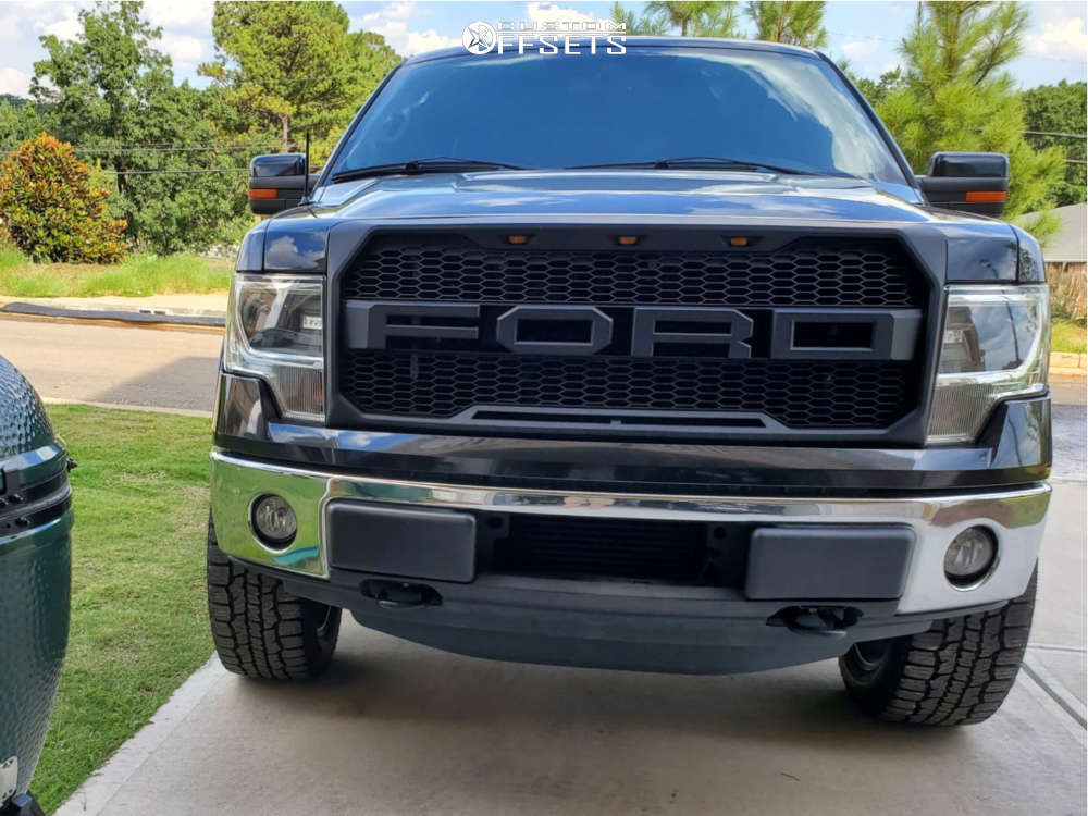 2013 Ford F-150 with 20x9 12 Black Rhino Warlord and 285/55R20 Delta ...
