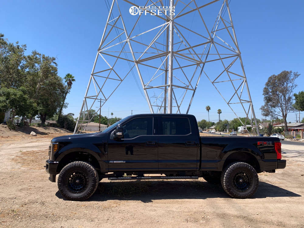 2019 Ford F-250 Super Duty with 20x9 1 Fuel Zephyr and 37/12.5R20 Nitto ...