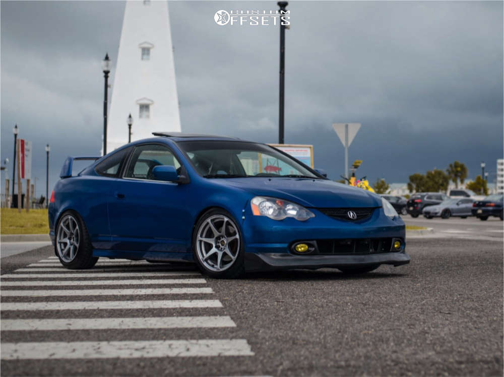 2003 Acura RSX with 17x9 32 MB Wheels Battle and 225/45R17 BFGoodrich G ...
