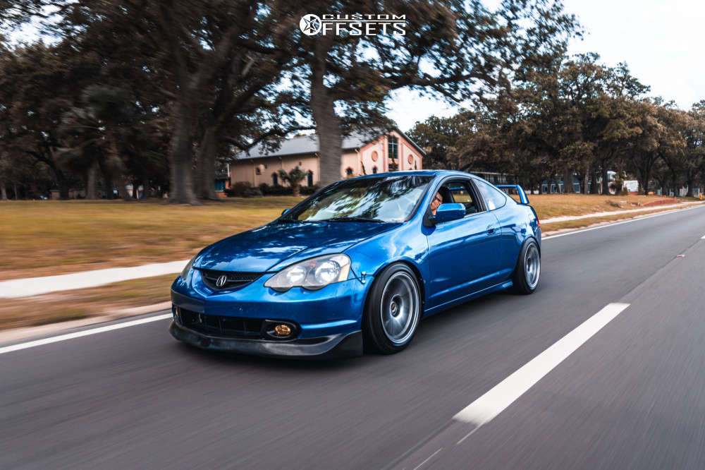 2003 Acura RSX with 17x9 32 MB Wheels Battle and 225/45R17 BFGoodrich G ...