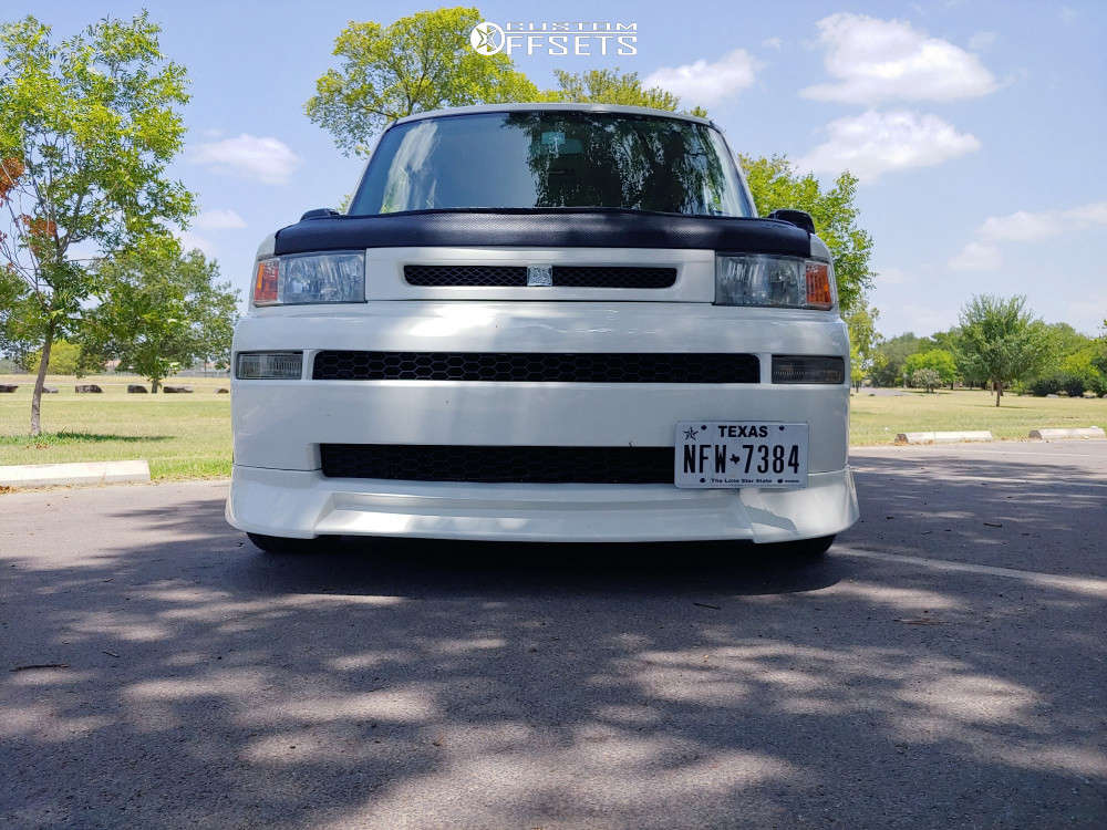 2006 Scion XB with 17x7.5 30 Shift Crank and 205/40R17 Firestone ...