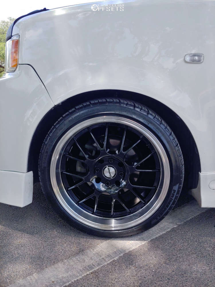 2006 Scion XB with 17x7.5 30 Shift Crank and 205/40R17 Firestone ...