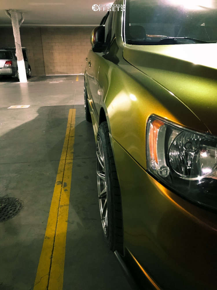 2014 Mitsubishi Lancer with 18x8.75 35 XXR 527 and 235/45R18 Nitto ...