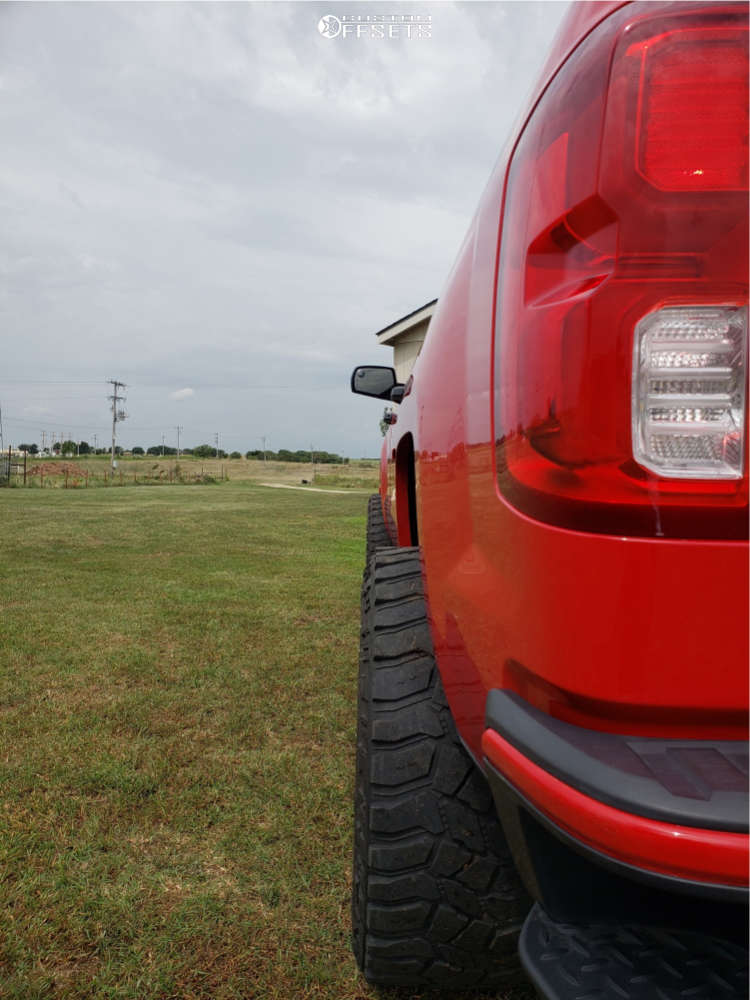 2016 Chevrolet Silverado 1500 with 20x12 -52 Method Mesh and 305/55R20 ...