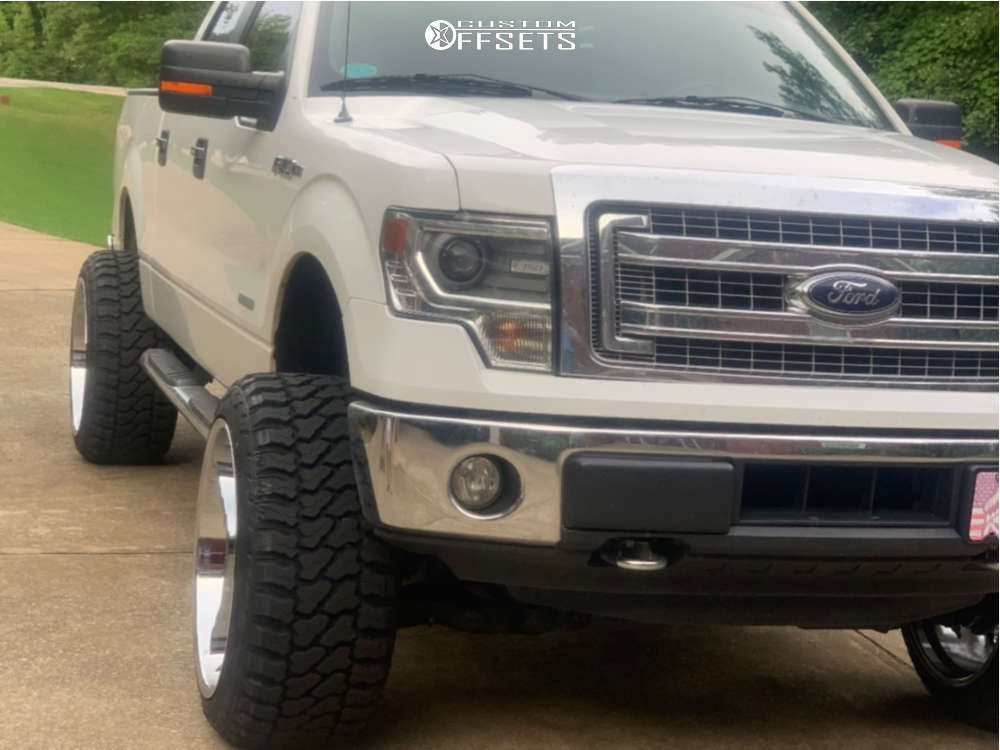 2014 Ford F-150 with 24x14 -81 Tuff T2a and 35/13.5R24 Fury Offroad ...