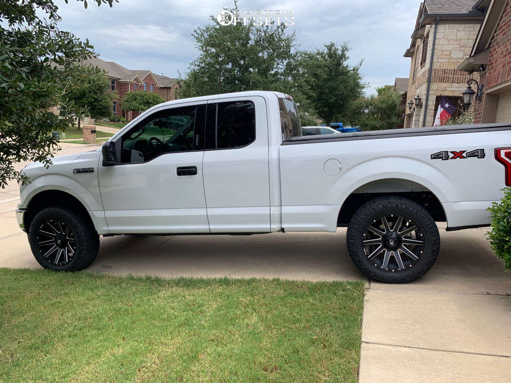 2019 Ford F-150 with 20x9 2 Fuel Contra and 275/60R20 Nitto Ridge ...